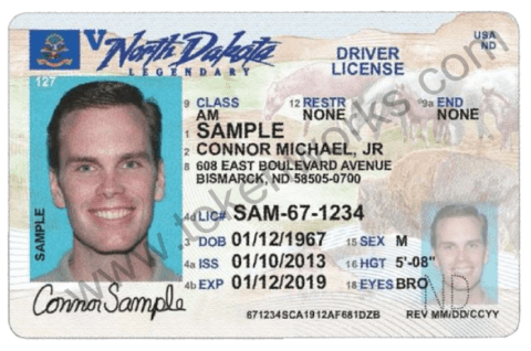 North Dakota Issues Newly Designed License - May 2014 - IDScanner.com