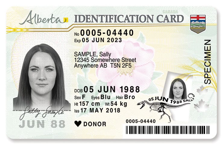 Enhanced Security for Alberta's Redesigned Driver's License and ID Cards