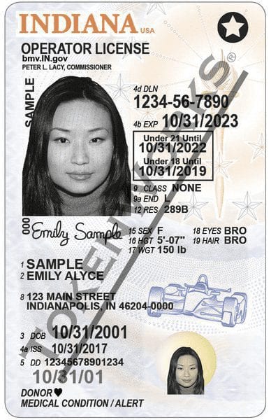 New Design & Security Features Coming to Indiana Driver Licenses