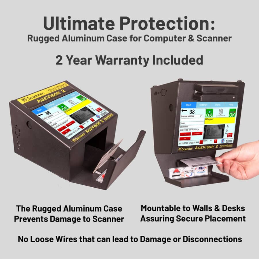 AgeVisor™ 2 – Fast, Reliable ID Scanner for Age Checks - IDScanner.com