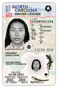 New North Carolina Driver License 2024