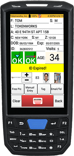 Easy-to-Operate Bar ID Scanner | By tokenworks Inc.