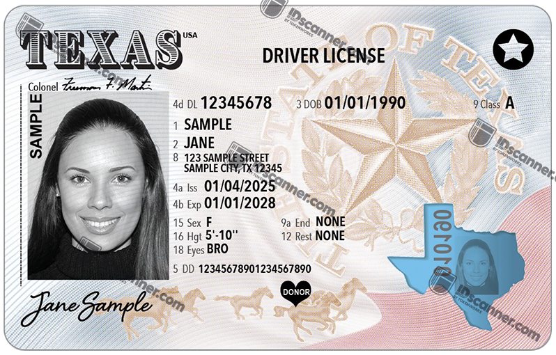 Texas Driver’s License 2025: New Design & Security Upgrades - IDScanner.com