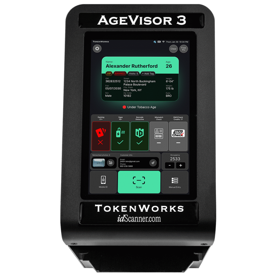 AgeVisor 3: Fast Age Verification for Your Business - IDScanner.com